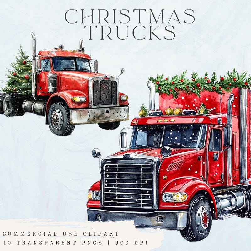 Truck With Tree - Etsy