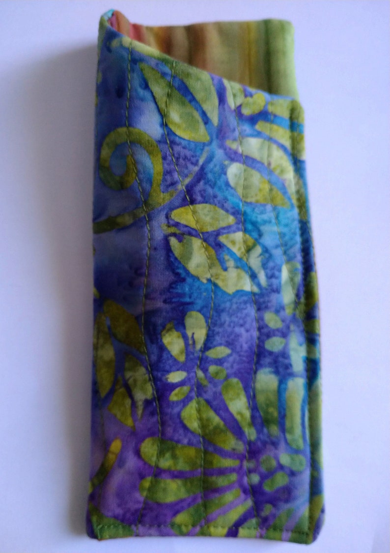DIGITAL Pattern for Quilted Glasses Case. Downloadable Instructions and ...