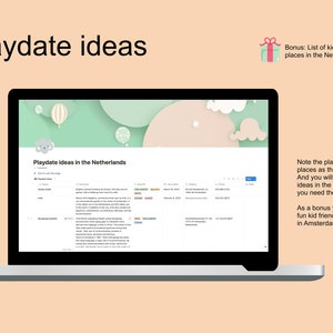 Notion Template | Toddler's Life Organiser | Complete Parents Helper Co ...