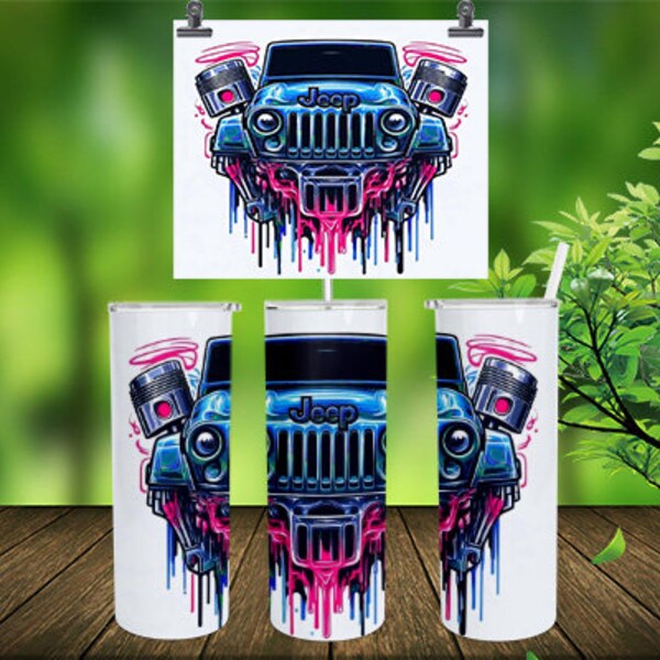 Jeep Tumbler - Etsy
