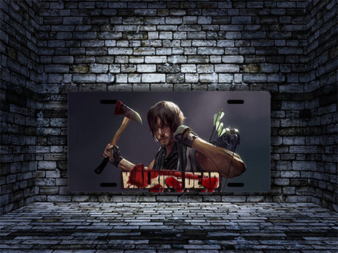 Daryl Walking Dead Custom License Plate - Etsy