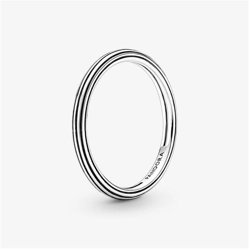 Vintage Style Pandora Charm Ring, Classic Meets Modern,stackable ...