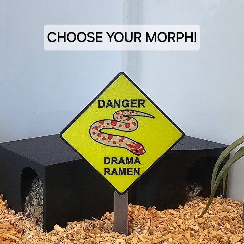 Snake Danger Sign - Etsy