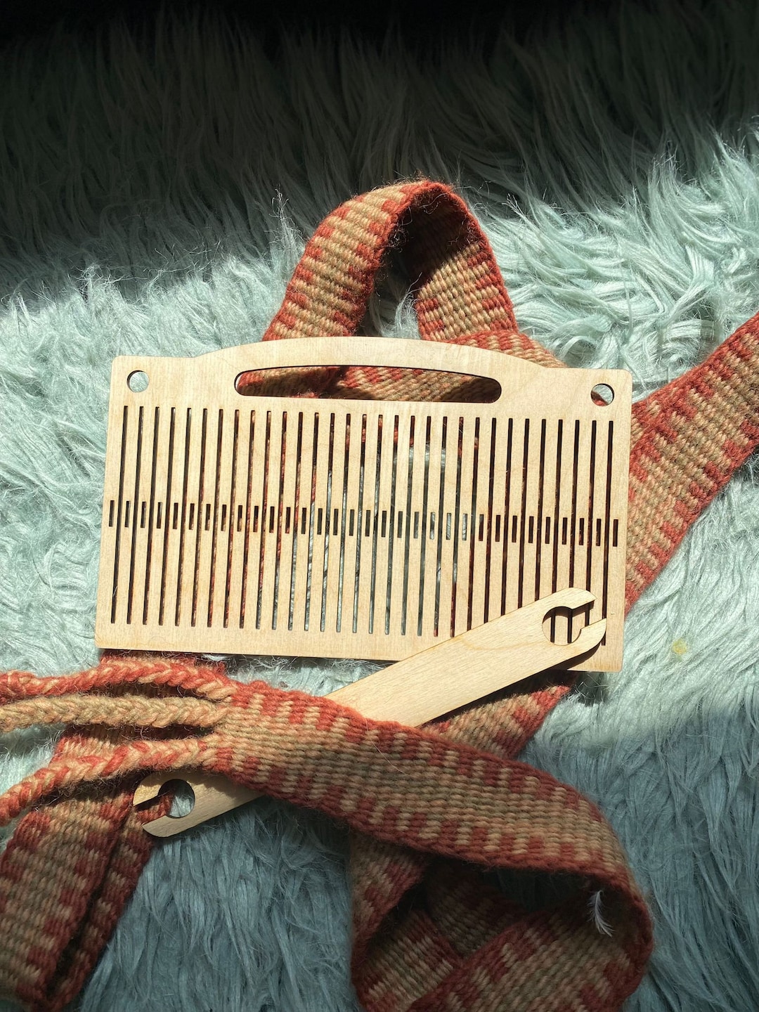 Weaving Comb bandgrind and Shuttle, 32 Holes, up to 63 Threads, Made of ...