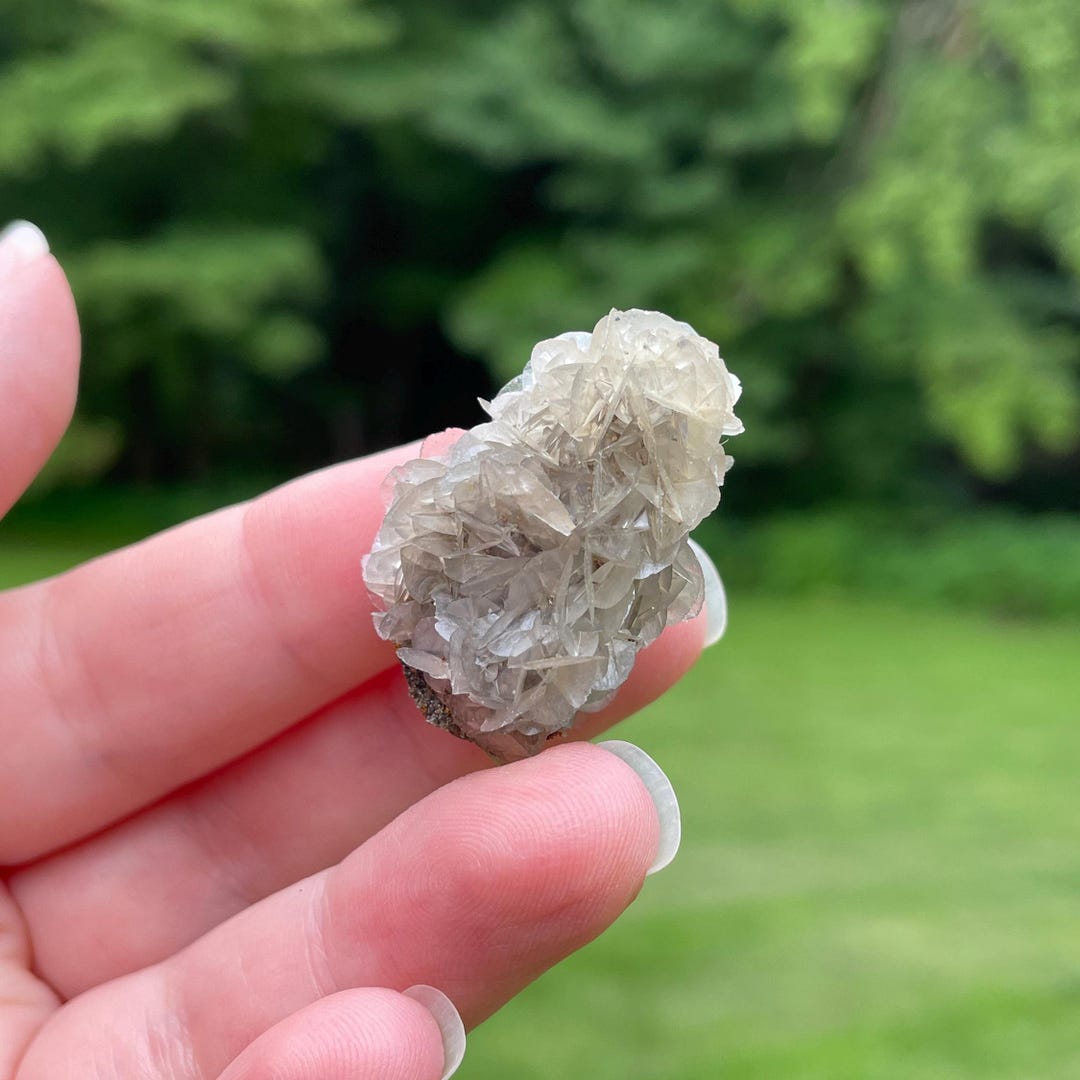 Natural Calcite Crystal Cluster, Raw Mineral Specimen, Fujian - Etsy