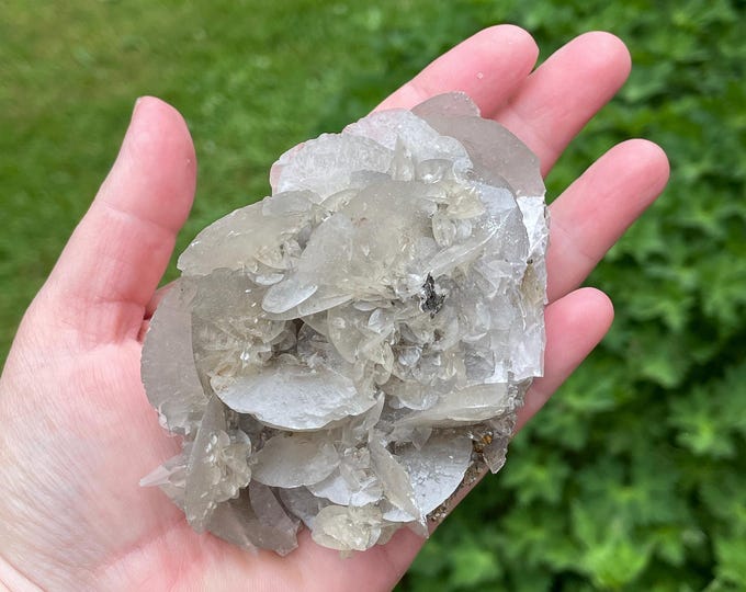 Large Calcite Crystal Cluster, Natural Mineral Specimen, Fujian - Etsy