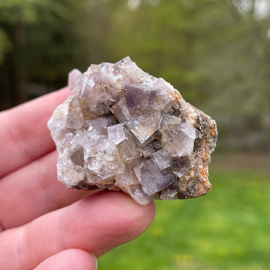 Harvest Pocket, Yellow Fluorite Crystal, Lady Annabella, England - Etsy