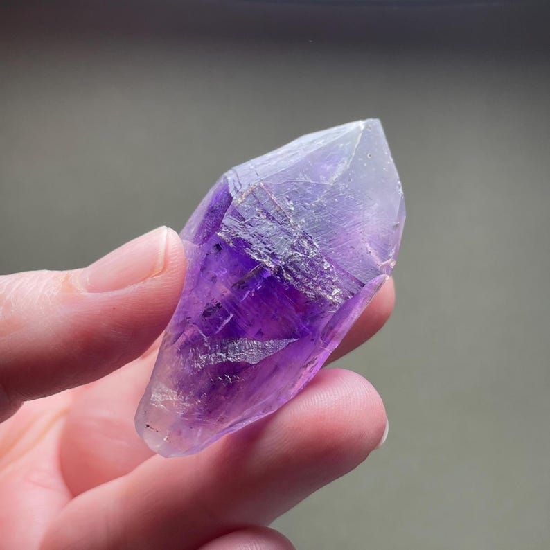 Goboboseb Amethyst Crystal Point, Natural Specimen, Namibia - Etsy