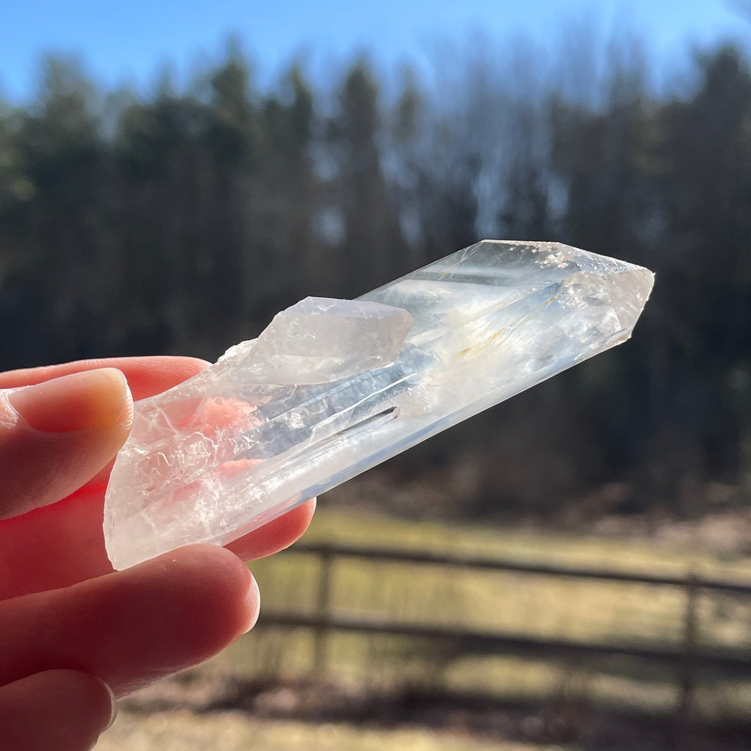 Quartz Crystal, Healed, Recrystallized, Phantom, Unpolished, Rough ...