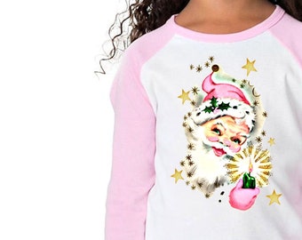 Pink Santa Shirts - Etsy