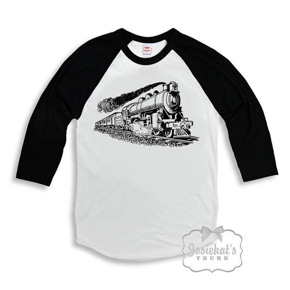 Boys Train Shirt Retro Train Shirt Boy Locomotive Shirt - Etsy