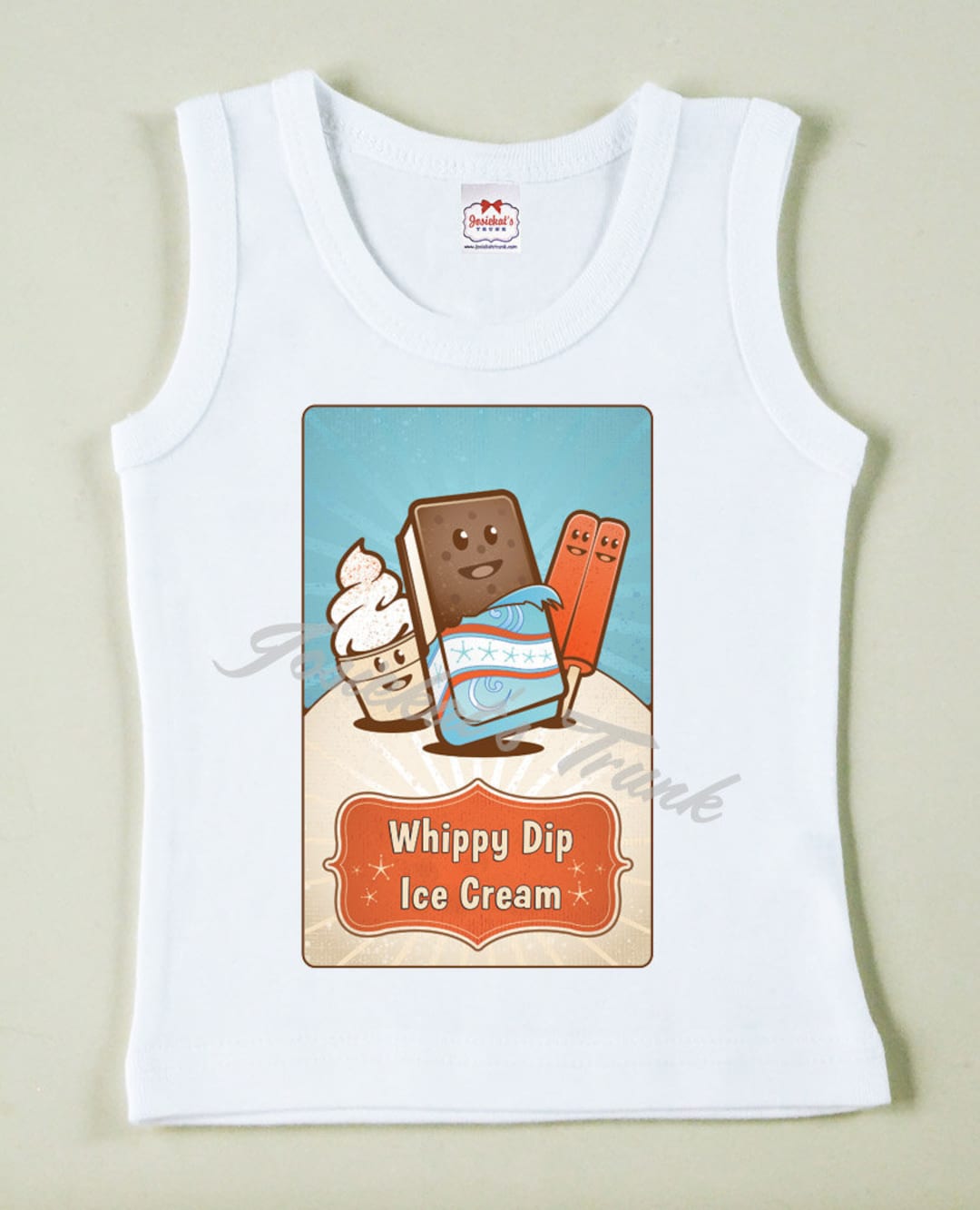 Vintage Ice Cream Shirt: Retro Summer Tee or Tank Top - Etsy