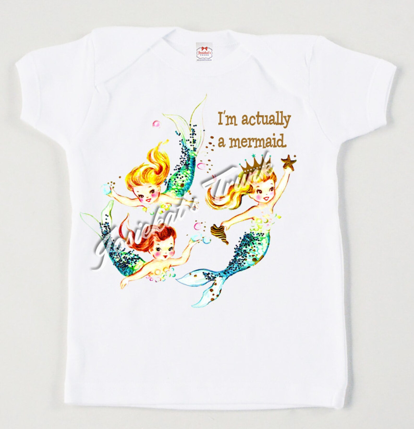 Mermaid Shirt Girl Mermaid Party Toddler Mermaid Party - Etsy