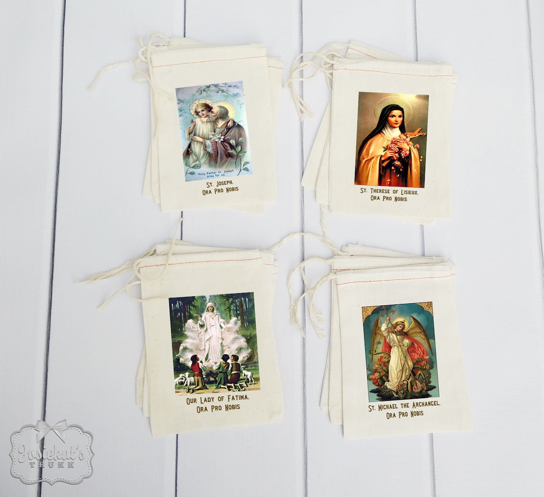 Catholic Favor Bags: Vintage All Saints Day Party Goodie Bags - Etsy