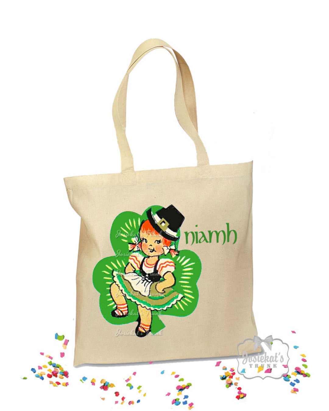 Irish Dance Bag - Irish Gift Bag - Tote St. Patrick - Girl Dance Irish ...