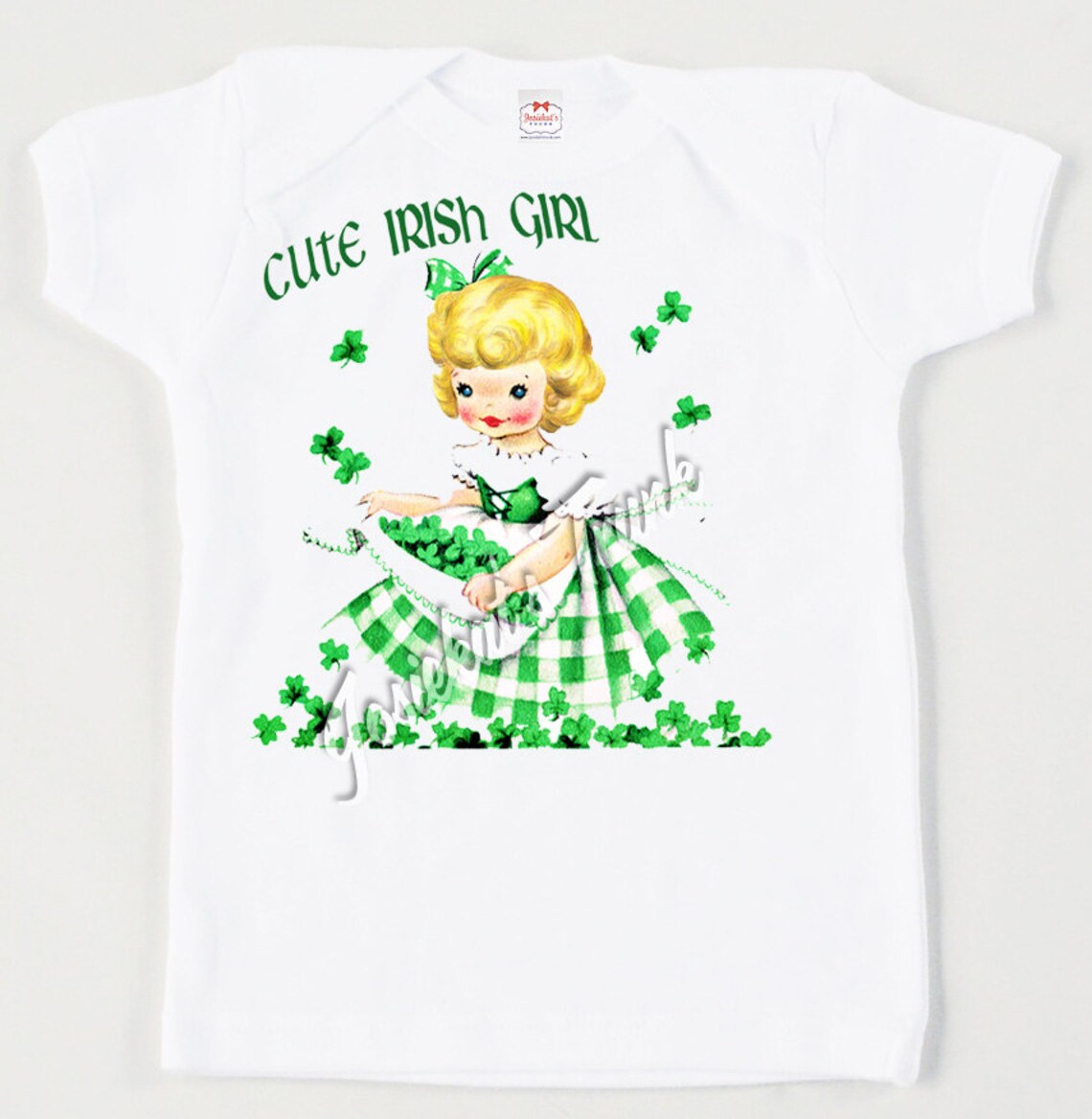 Irish Girl Shirt - St Patrick's Day - Cute Irish Girl Tee - Kids Saint ...