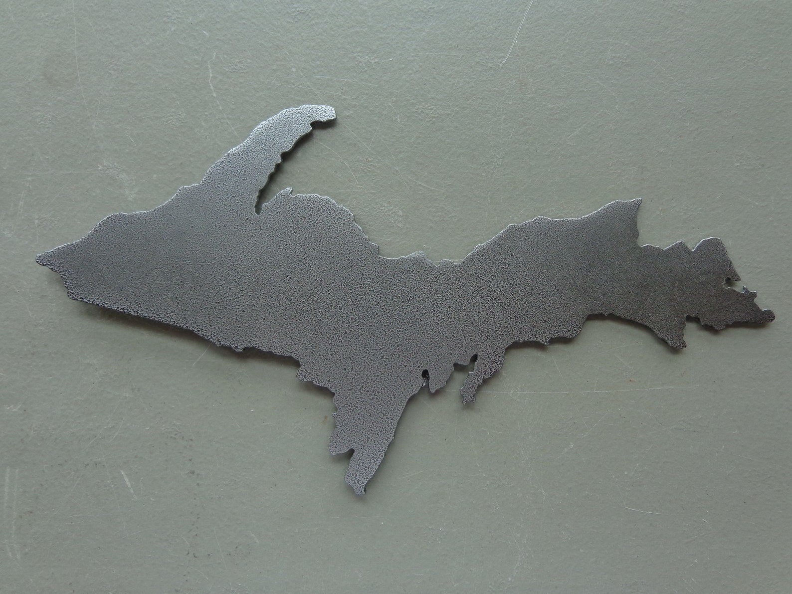 One U.P. Upper Peninsula of Michigan Outline Plasma Cut Wall - Etsy