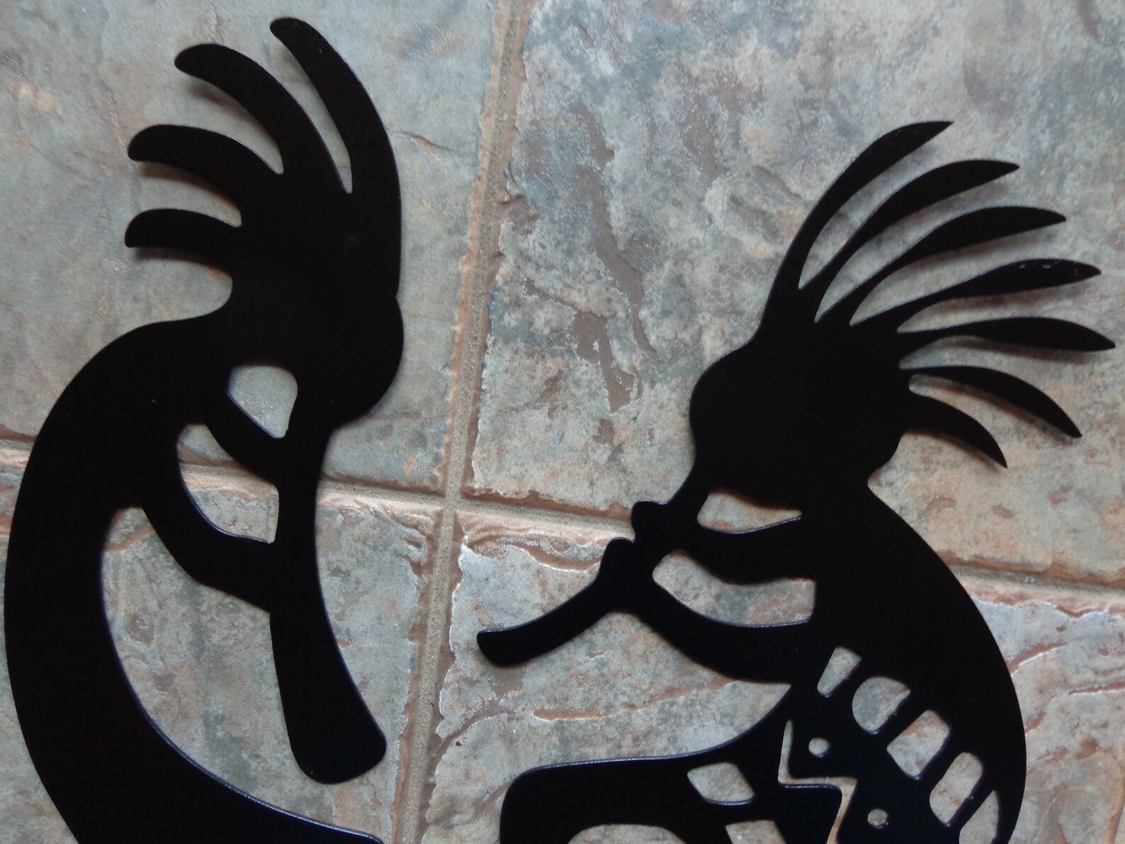 Set of 3 Kokopelli Musicians Fertility Gods Metal Wall Art - Etsy