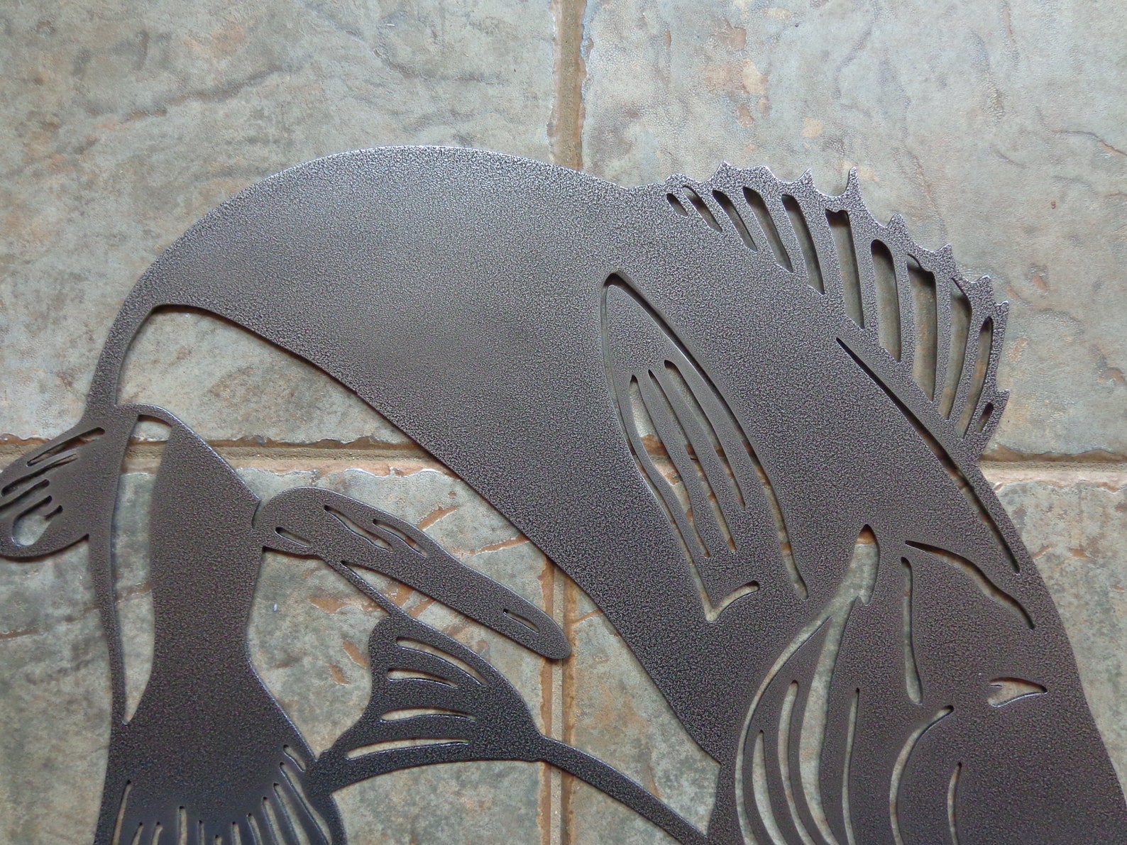 New Large Walleye Fish Welcome Plasma Cut Metal Wall Art - Etsy