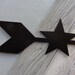 New Stars Arrow Plasma Cut Metal Wall Art 22 X 4 - Etsy