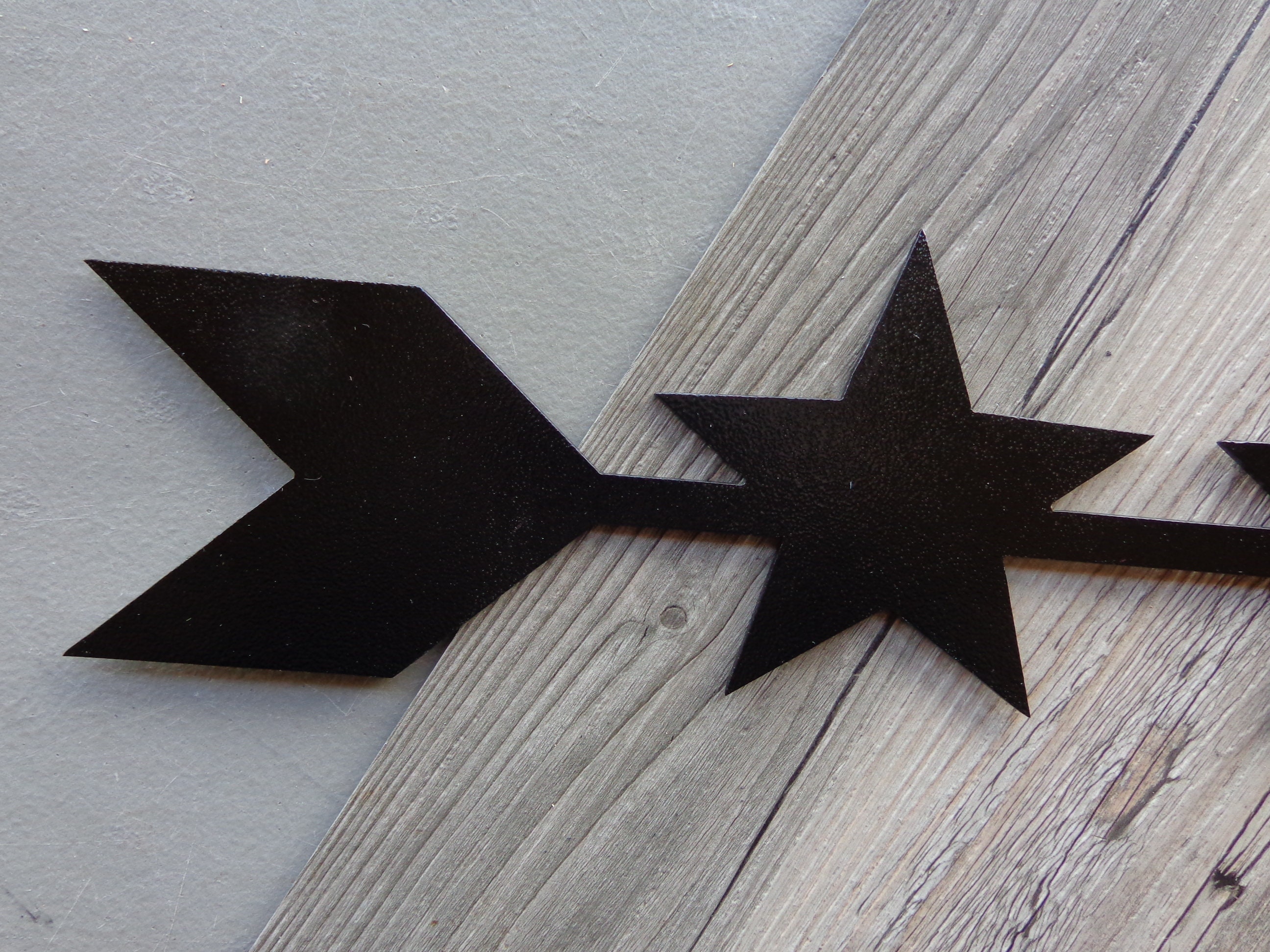 New Stars Arrow Plasma Cut Metal Wall Art 22 X 4 - Etsy