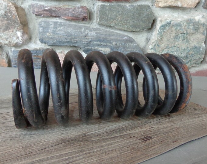 Vintage Salvage Large Industrial Metal Spring Coil 11 for Repurpose ...
