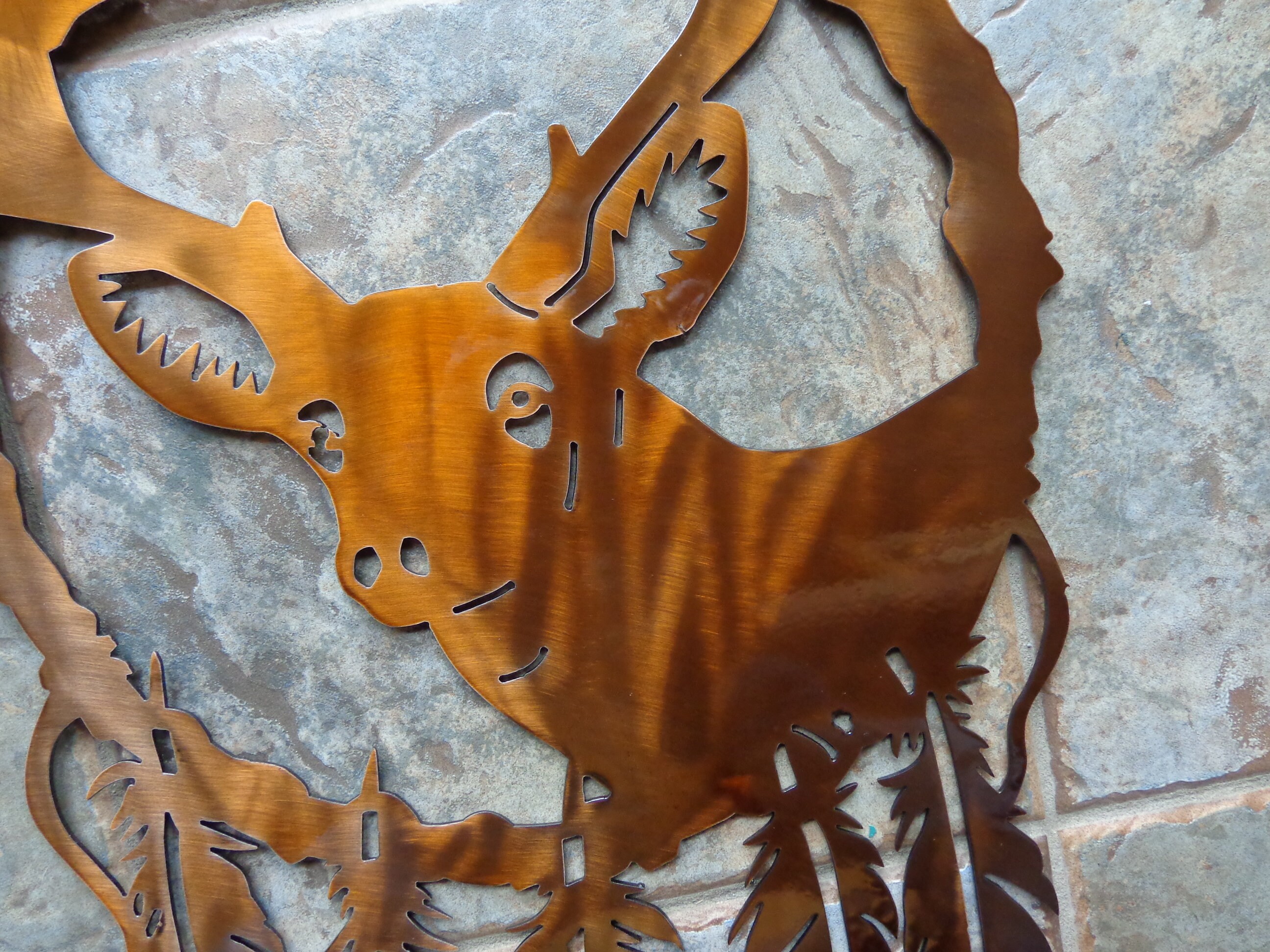 Deer Buck Dreamcatcher Plasma Cut Metal Wall Art 26 T X - Etsy