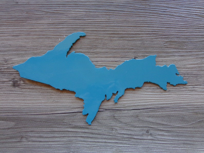 One U.P. Upper Peninsula of Michigan Outline Plasma Cut Wall - Etsy