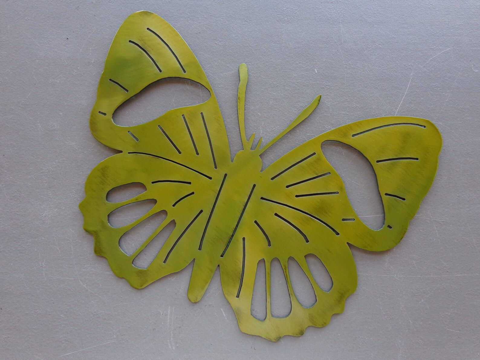 One New Garden Butterfly Plasma Cut Metal Wall Art - Etsy
