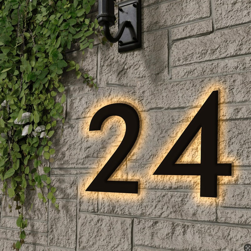 Light up Numbers - Etsy