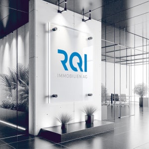 Custom Acrylic Business Logo Sign: Horizontal Office Decor - Etsy