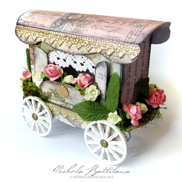 Paper Gypsy Caravan Tutorial and Template PDF Download - Etsy