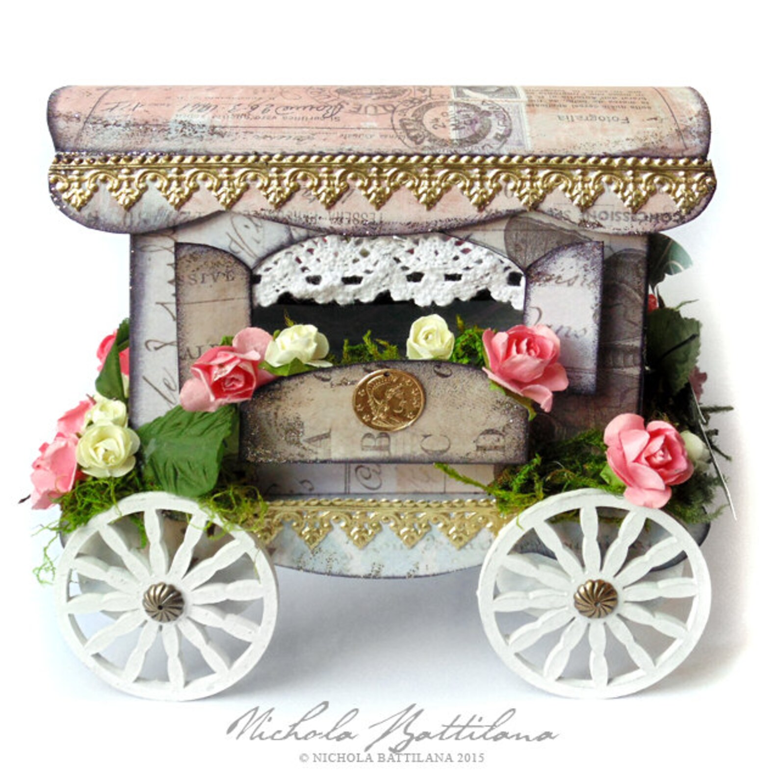 Paper Gypsy Caravan Tutorial and Template PDF Download - Etsy