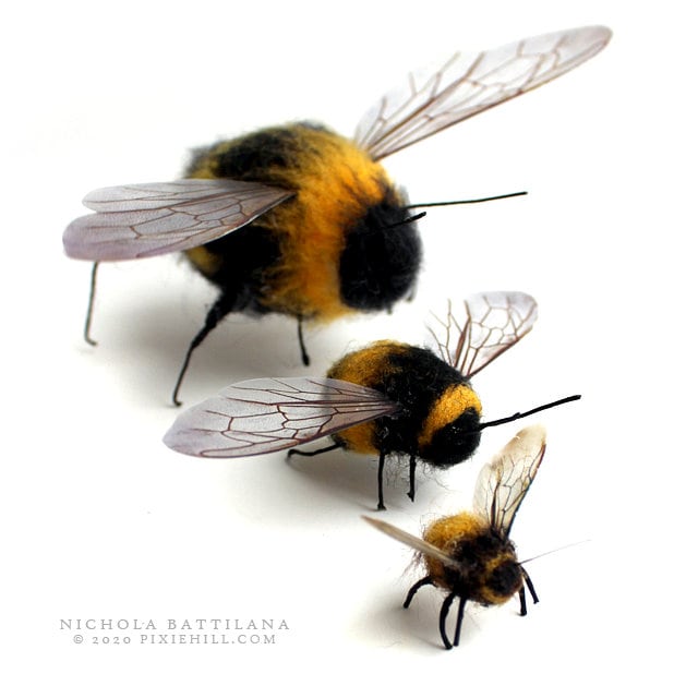 BIG Bee Wings Over-sized Bumblebee Wings Digital Download - Etsy