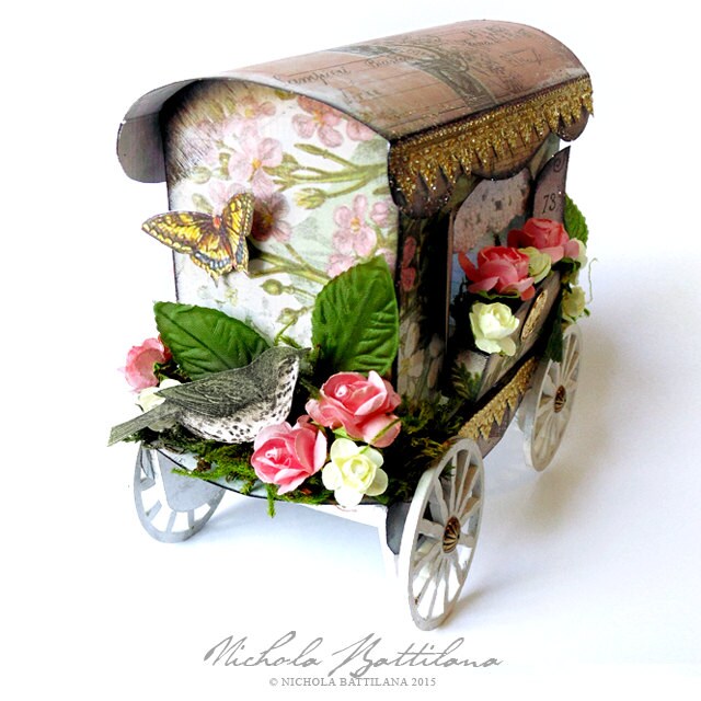 Paper Gypsy Caravan Tutorial and Template PDF Download - Etsy