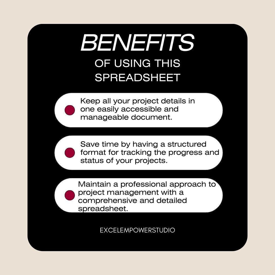 Blog Content Tracker Excel Spreadsheet Template With FREE Project ...