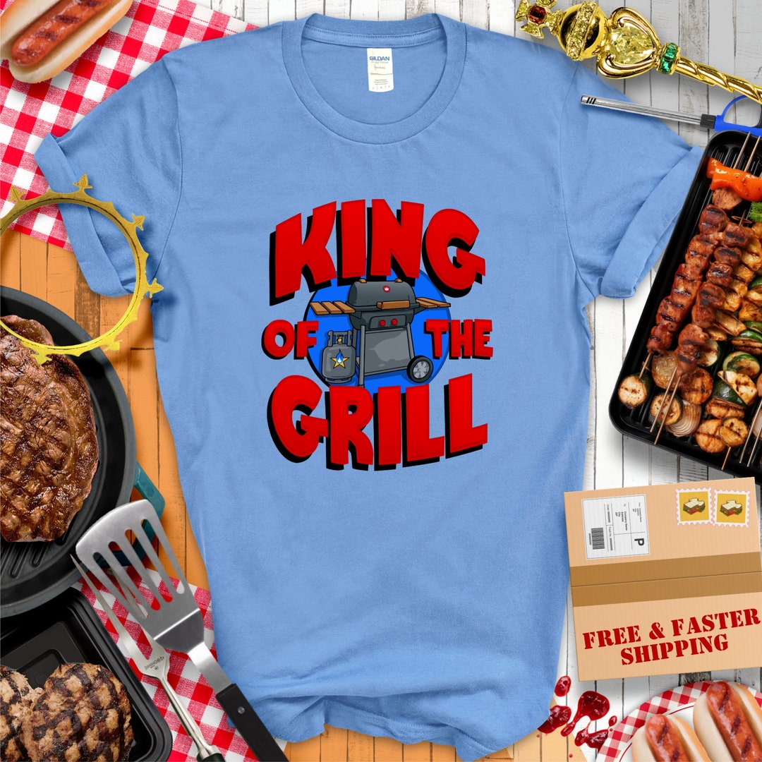Barbecue Shirt Throwback 90s Animation Spoof Themed King of the Grill ...