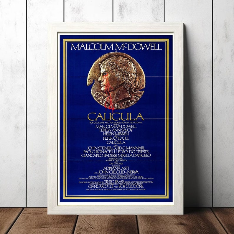 Caligula Movie Poster, Classic Film Wall Art - Etsy