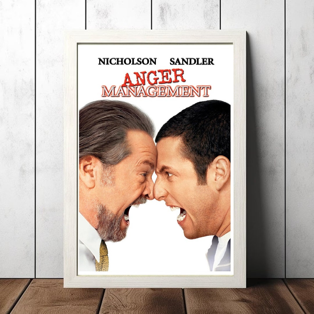 Anger Management Movie Poster, Classic Comedy Film, Wall Art Print - Etsy