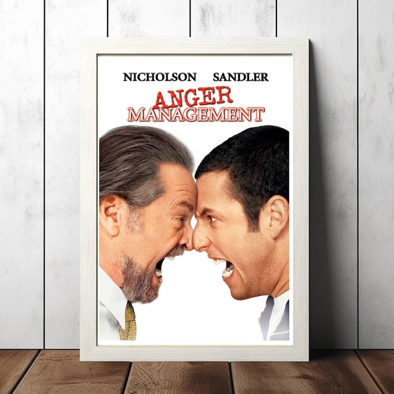 Anger Management Movie Poster, Classic Comedy Film, Wall Art Print - Etsy
