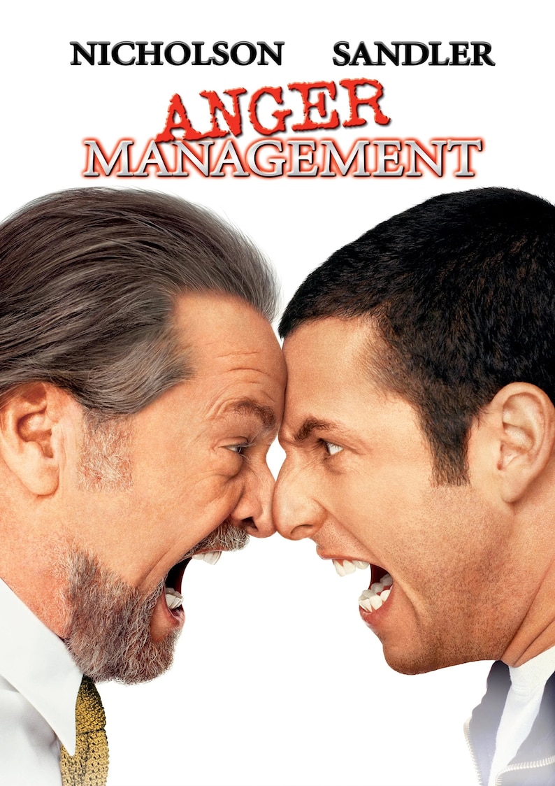 Anger Management Movie Poster, Classic Comedy Film, Wall Art Print - Etsy