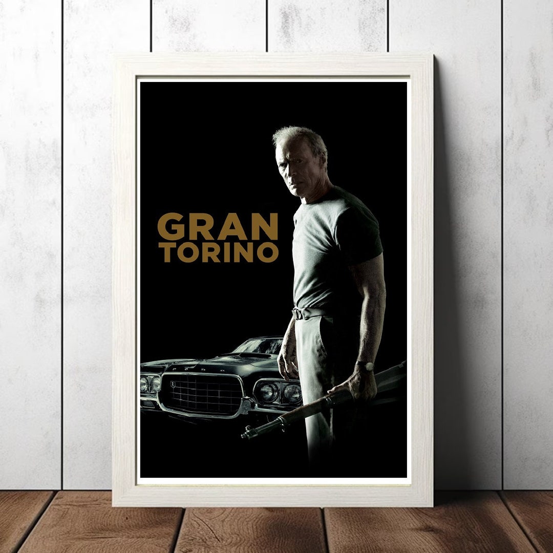 Gran Torino (2008) Movie Film Poster, Canvas Poster Printing, Classic ...