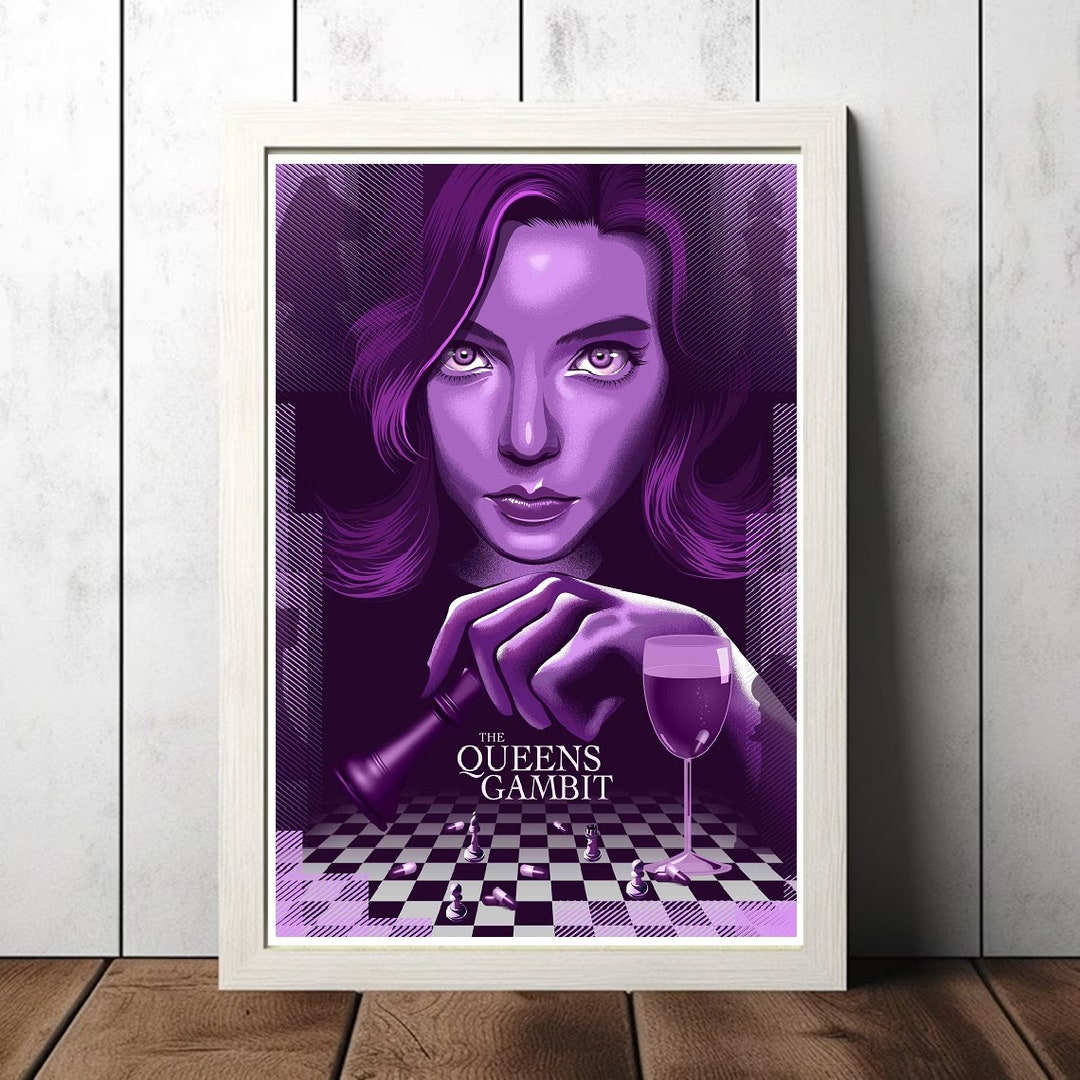 The Queen's Gambit Poster, Classic Movie Wall Art, Room Decor - Etsy