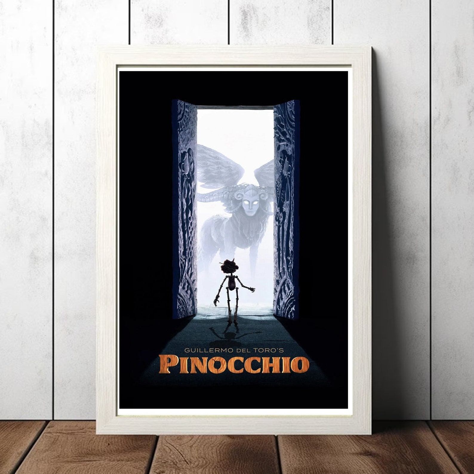 Guillermo Del Toro's Pinocchio Movie Film Poster, Canvas Poster ...