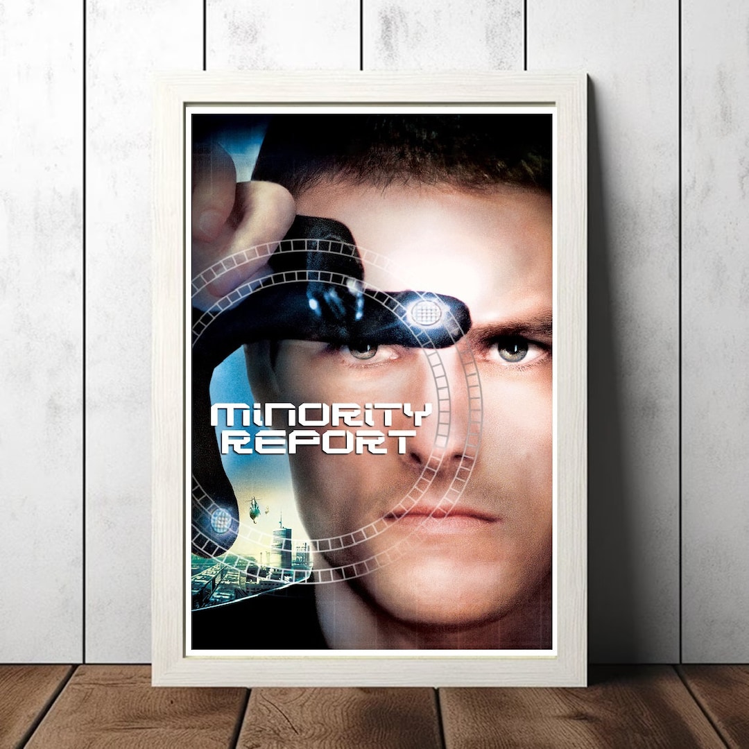 Minority Report (2002) Movie Film Poster, Canvas Poster Printing ...