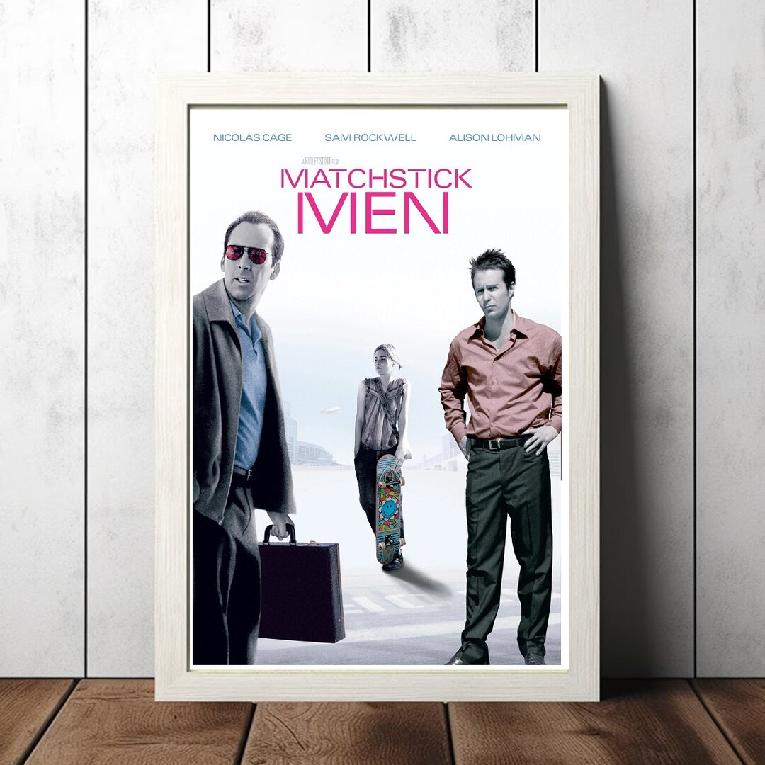 Matchstick Men (2003) Movie Film Poster, Canvas Poster Printing ...