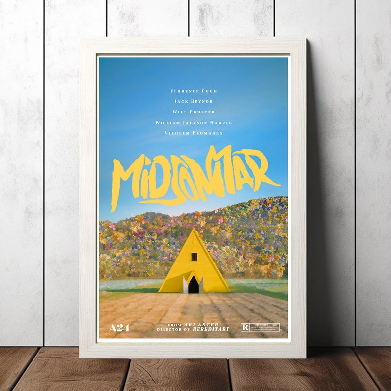 Midsommar (2019) Movie Film Poster, Canvas Poster Printing, Classic ...