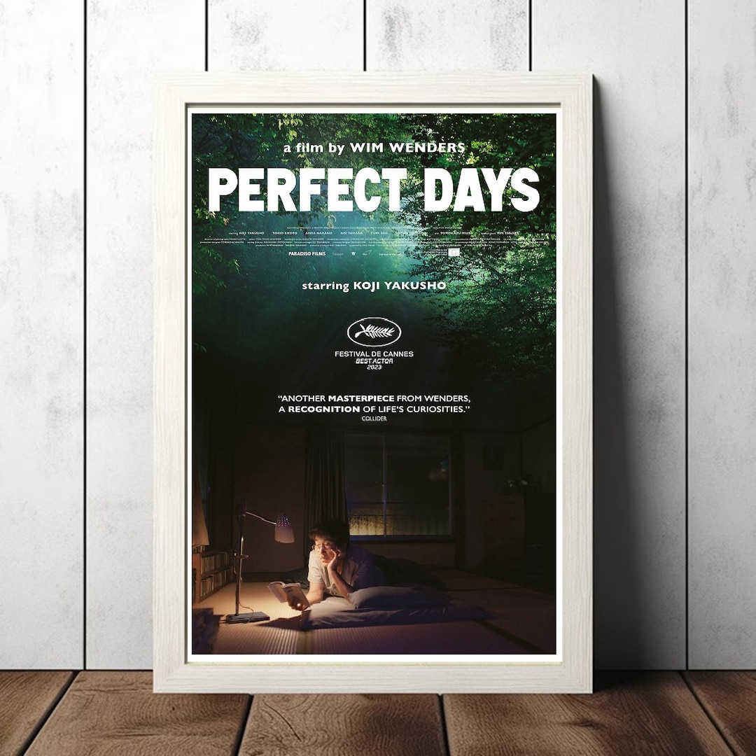 Perfect Days (2023) Movie Film Poster, Canvas Poster Printing, Classic ...