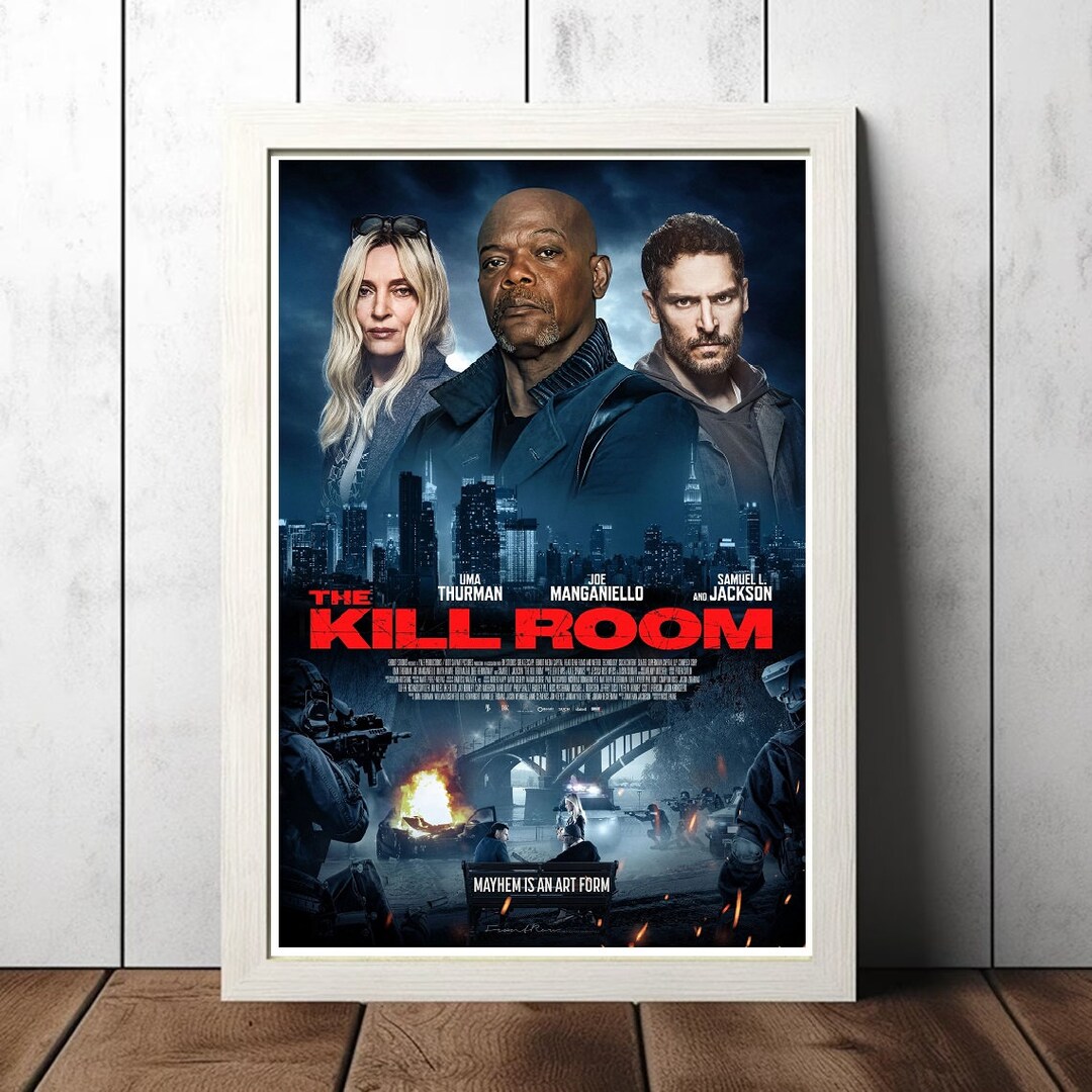 The Kill Room (2023) Movie Film Poster, Canvas Poster Printing, Classic ...