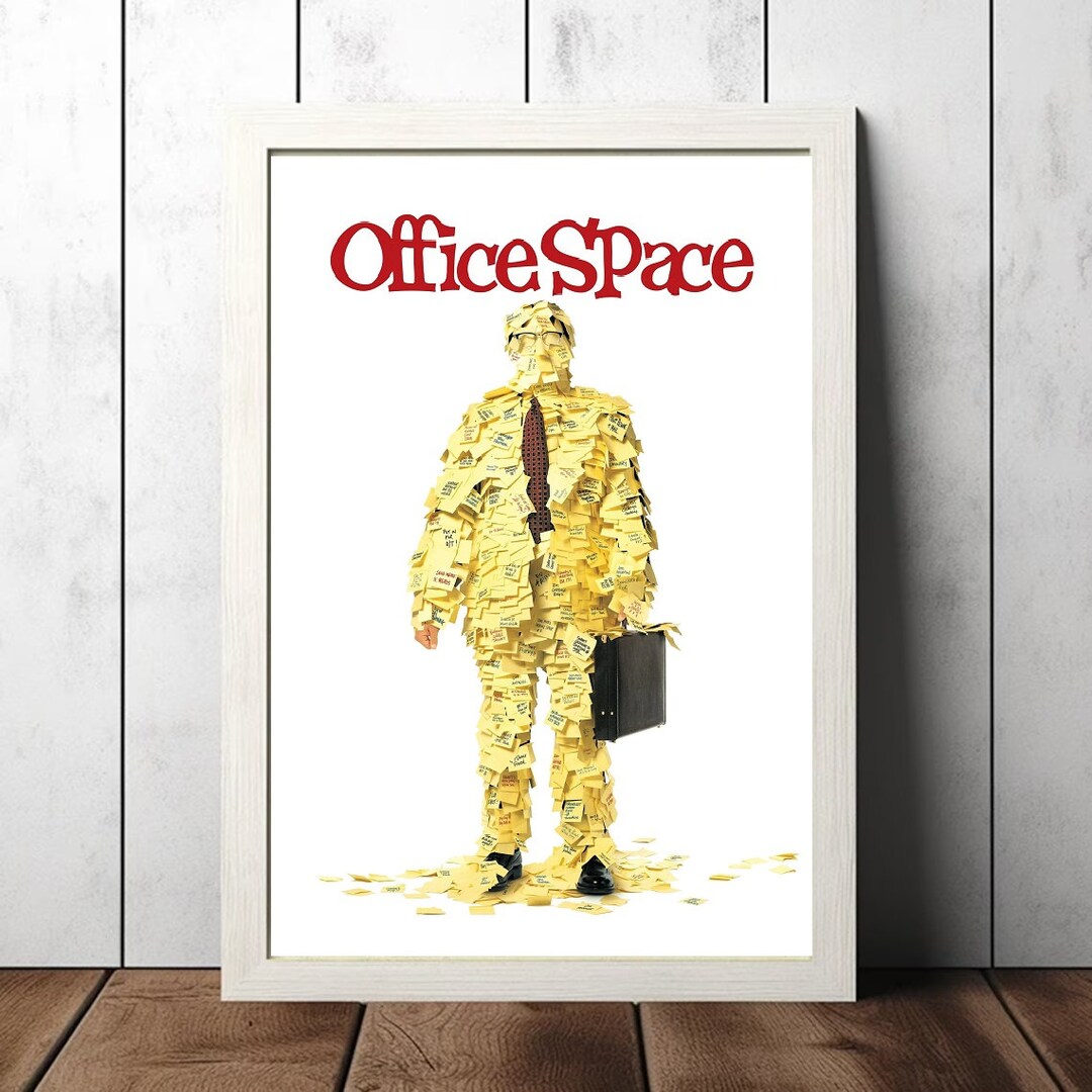 Office Space (1999) Movie Film Poster, Canvas Poster Printing, Classic ...